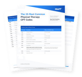 Common Codes | WebPT
