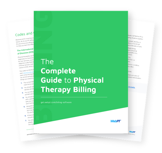 The Complete Guide to PT Billing | WebPT